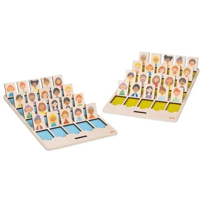 Jeu de société - GOKI - Qui suis-je ? - Jeu éducatif en bois - 2 ...