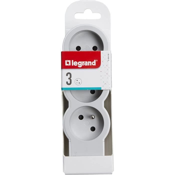 Rallonge Multiprise Extra-Plate Avec 3 Prises De Courant Avec Terre À ...