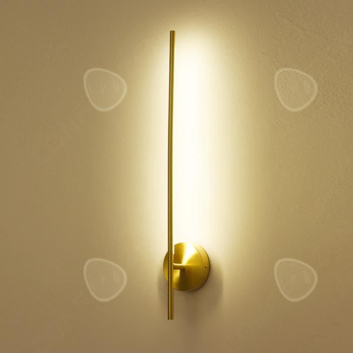 CONFO® Applique tout bronze LED Barre lumineuse Style nordique Luxe ...