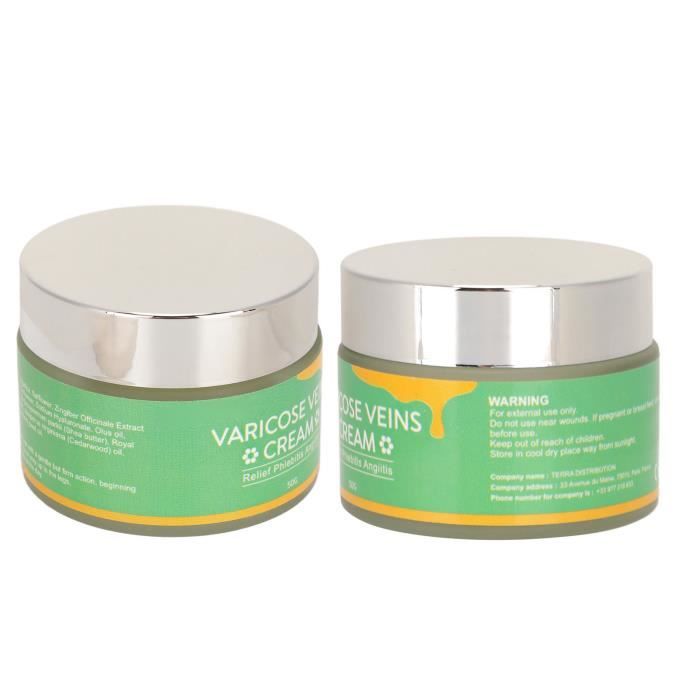Zerodis Crème pour varices Crème contre les Varices, Formule Douce ...