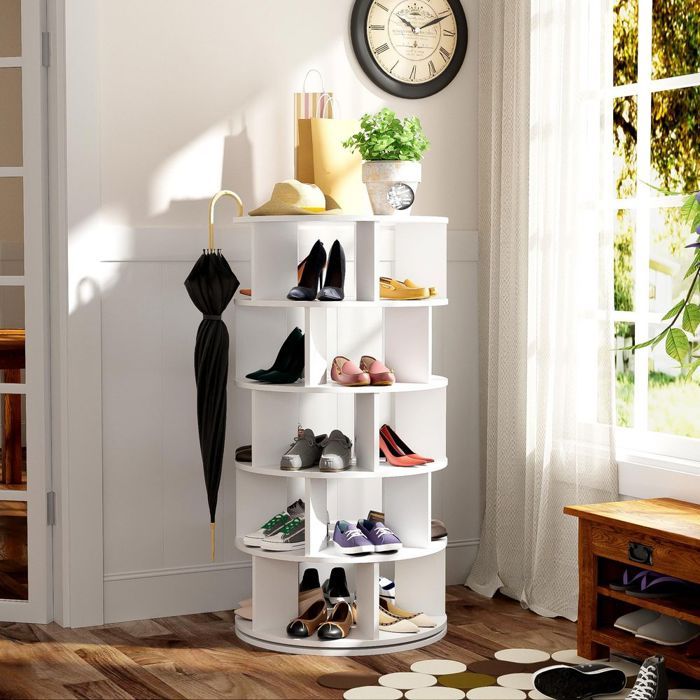 Meuble Chaussure Tournant