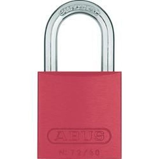 Cadenas aluminium ABUS 72-40 rouge - Cdiscount Bricolage