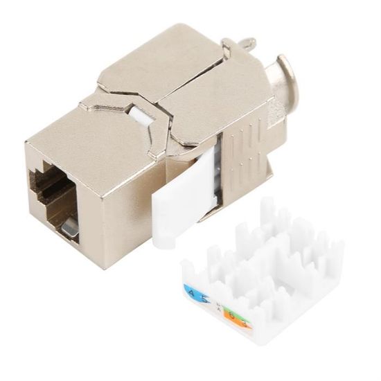 YUL Cat6A Jack Keystone Blindé Module Informatique D'Information Sur L ...