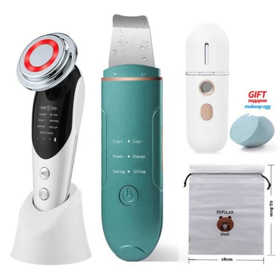 Pinceaux de maquillage,Ultrasonic epurateur de peau machine point noir ...