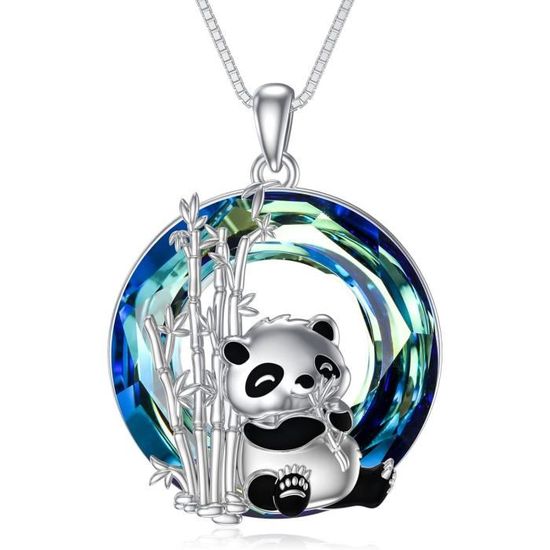 Collier Animal Femme Argent Sterling 925 Chat Vache Loup Bijoux Animaux ...