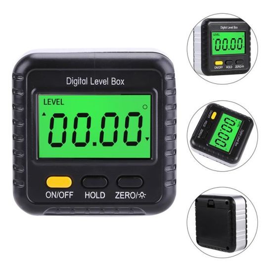 Digital Level Box Magnetic Angle Finder niveau - cordeau - fil a plomb ...