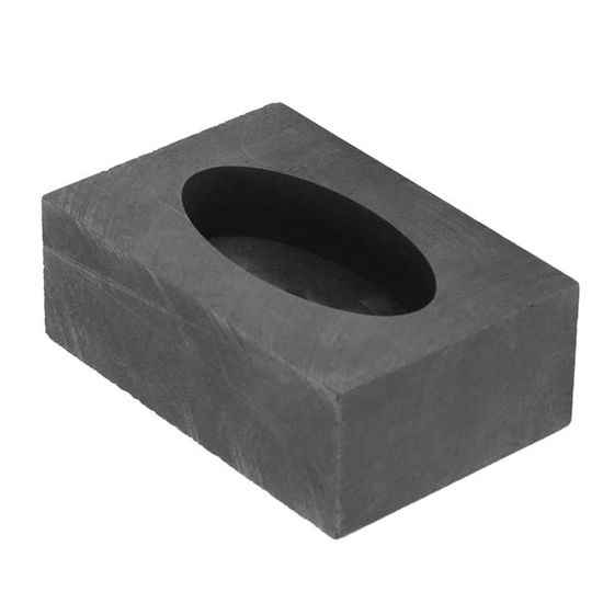 Graphite Ingot Bar Mould Graphite Casting Lingot Mold Oval High Purity ...