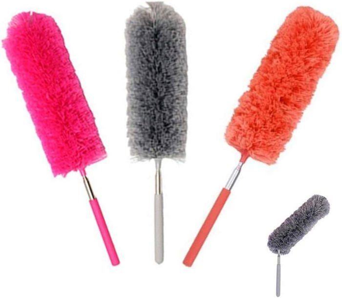 Duster de Microfibres,Plumeau Poussière 3 pièces Lavable Bendables à ...