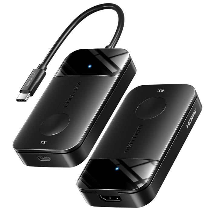 Hdmi Sans Fil 4K 50M, Transmetteur Hdmi Sans Fil 5G 165Ft, Émetteur ...