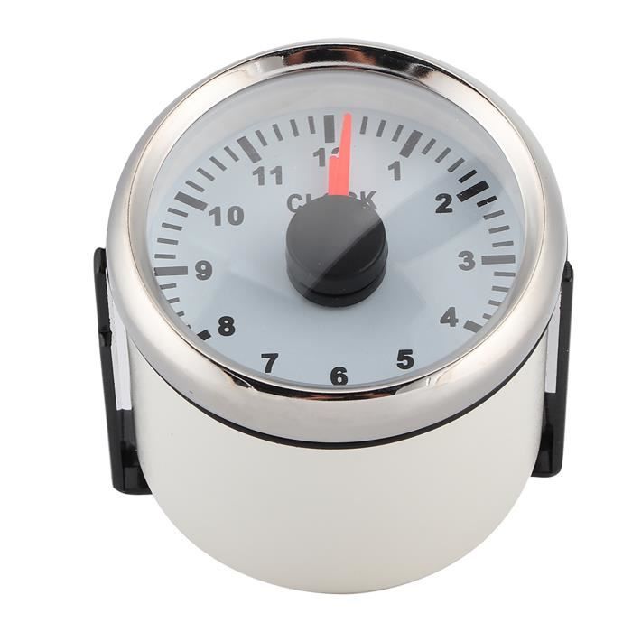 Compteur D'Heures De Tableau De Bord 2 Pouces Universel 0-12 Heures ...