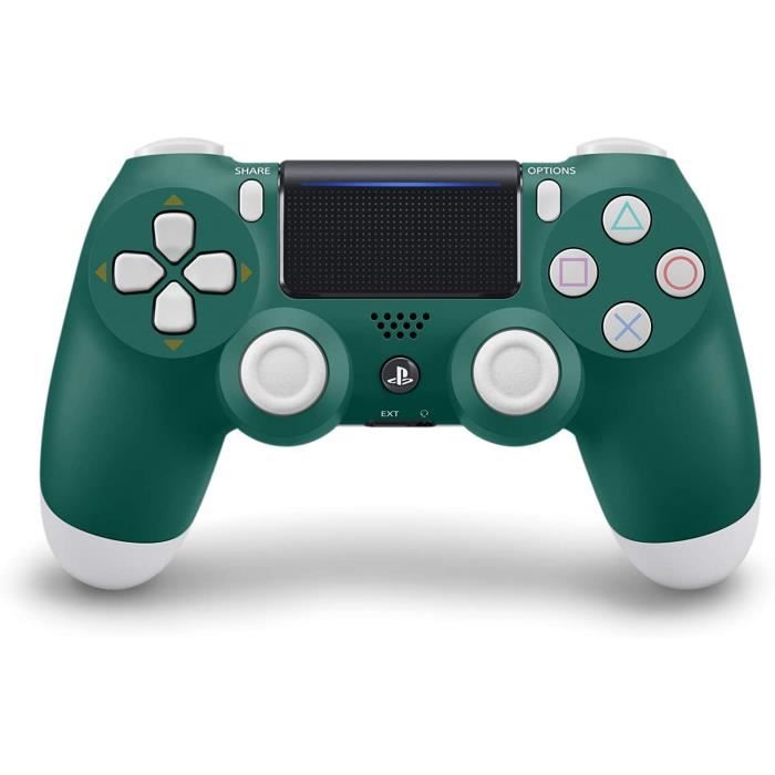 Manette PS4 DualShock 4.0 V2 Vert alpin - Cdiscount