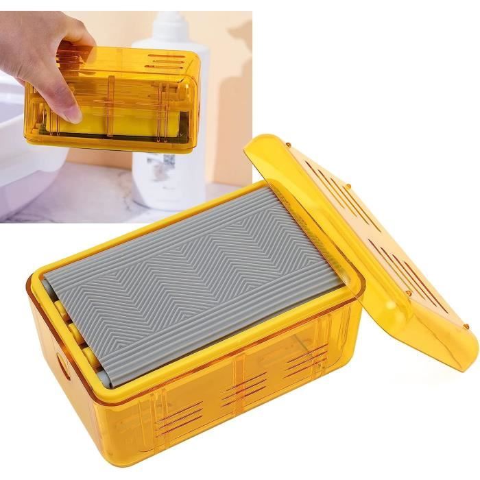 Porte-Savon, Boîte À Bulles De Savon 2 En 1, Porte-Savon Portable ...