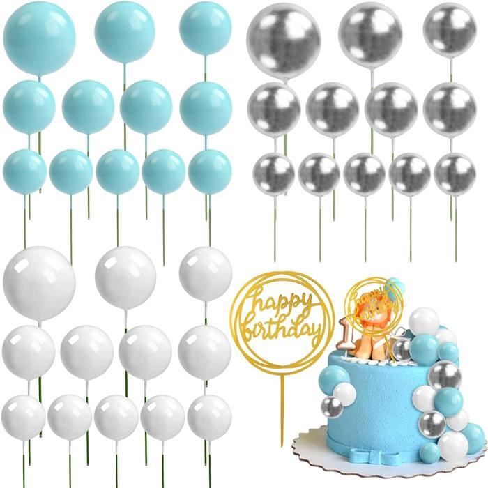 Topper Boule Mini Topper De Gâteau De Ballon, 37 Pièces Cupcakes ...