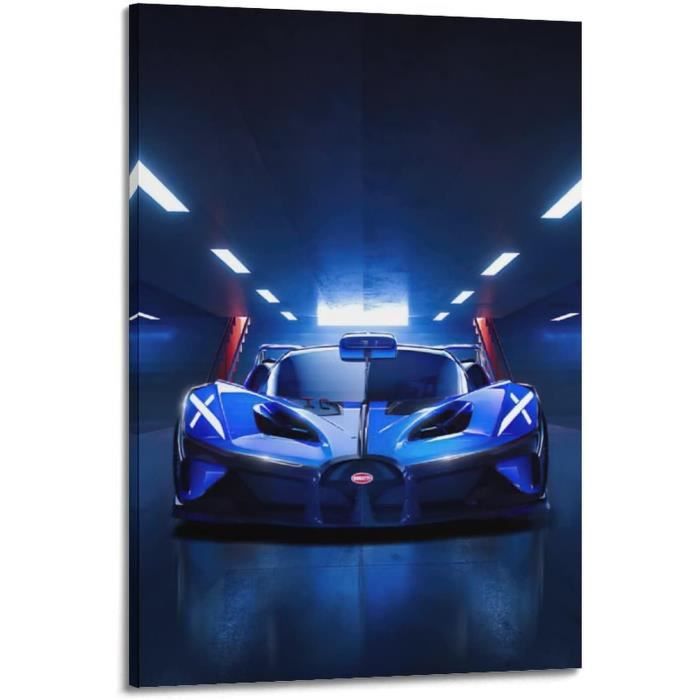 Hypercar Poster Pour Voiture De Course Bugatti Bolide, Supercar ...