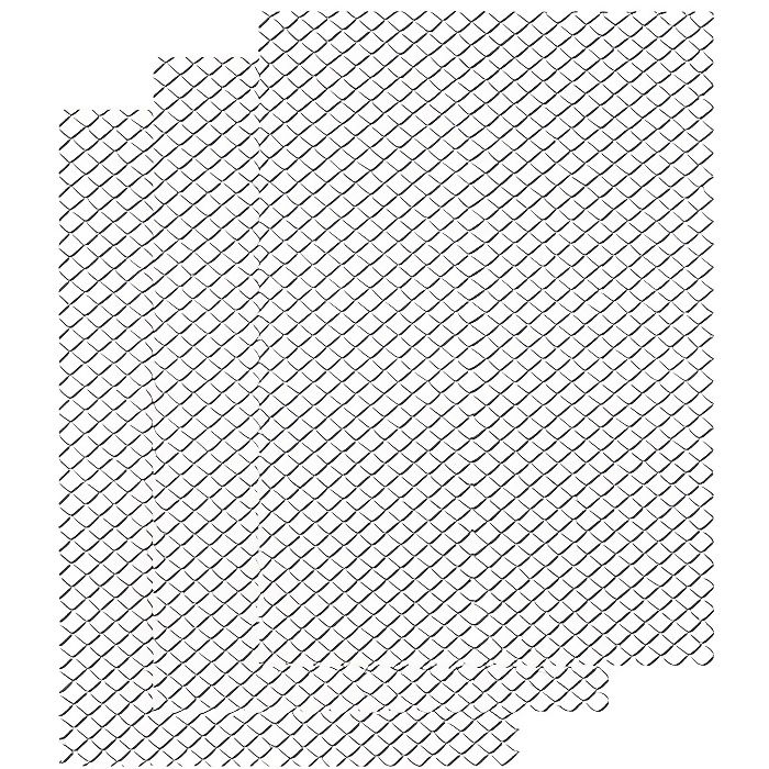 Grillage inox pour fond de ruche et trappe à pollen - Lot de 3 - Gris ...