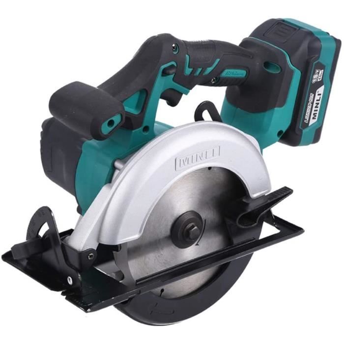 Scie Circulaire Sans Fil, Conception Portable Mini Scie Circulaire 18V ...