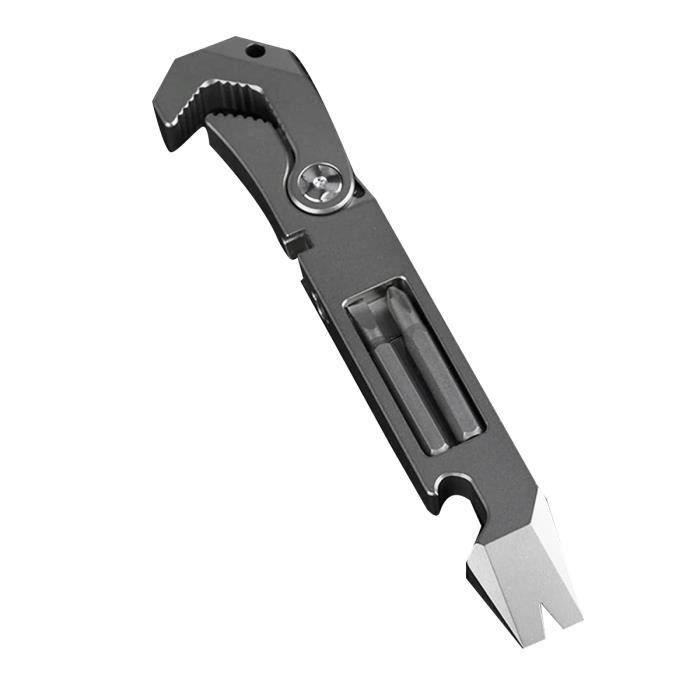 Titanium Crowbar Ensemble Multifonctionnel Crowbar Ouvre-Bouteille ...