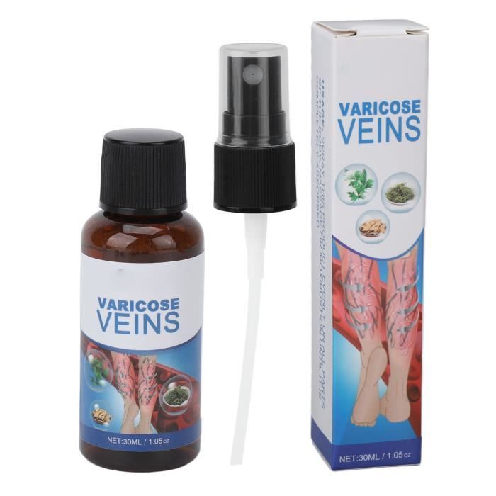 EBTOOLS Spray pour varices Extrait de fines herbes de jet de varices ...