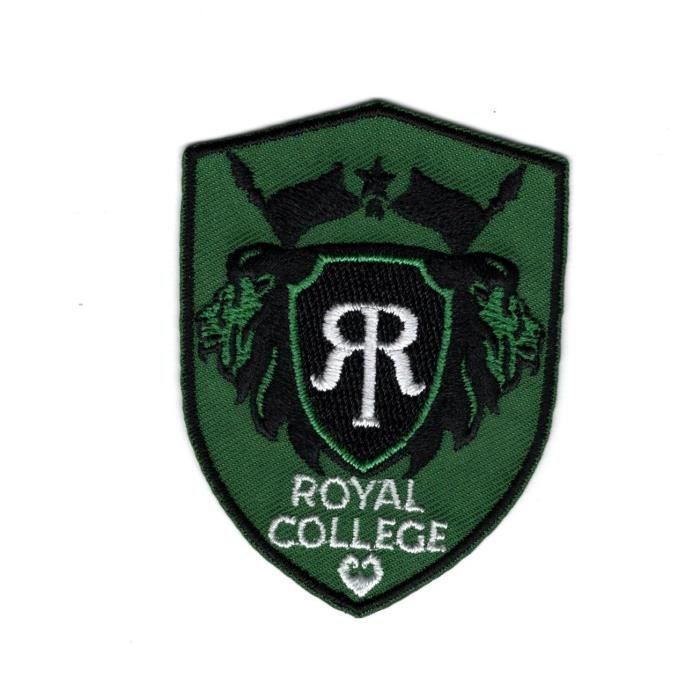 Patch Ecusson Thermocollant Royal college coloris vert 4,50 x 6 cm ...