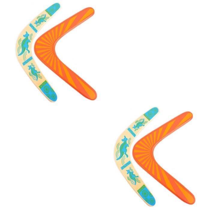 4 pcs Boomerang manœuvre de Boomerang Dart Sports en plein air ...