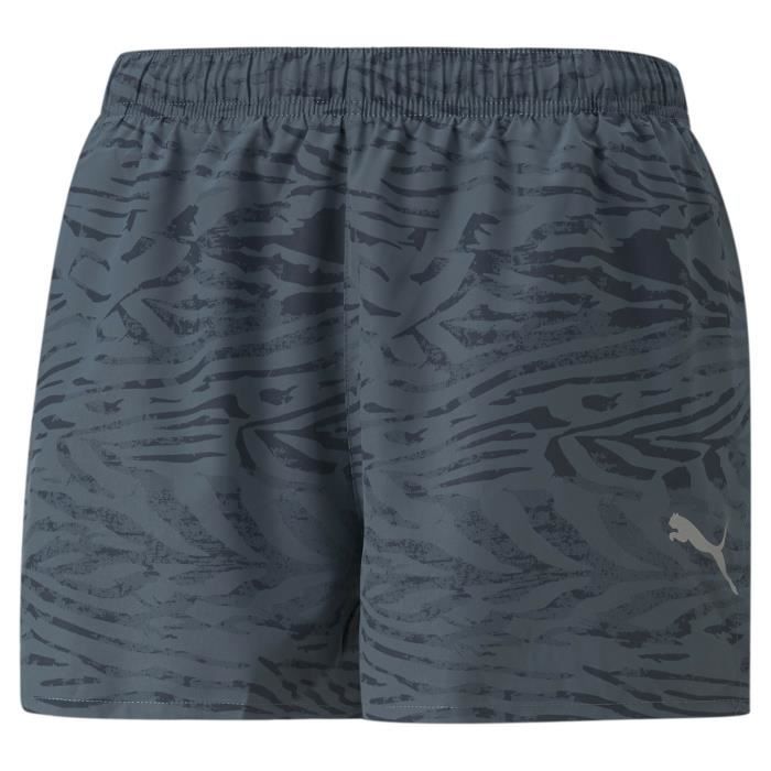Short Puma Run Ultraweave S 3" Split - gris foncé - L - Cdiscount Sport