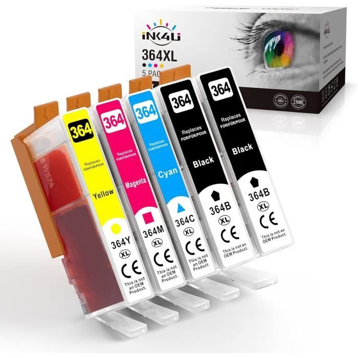364Xl Compatible Cartouche D'Encre Remplacement Pour Hp 364 364Xl Pour ...