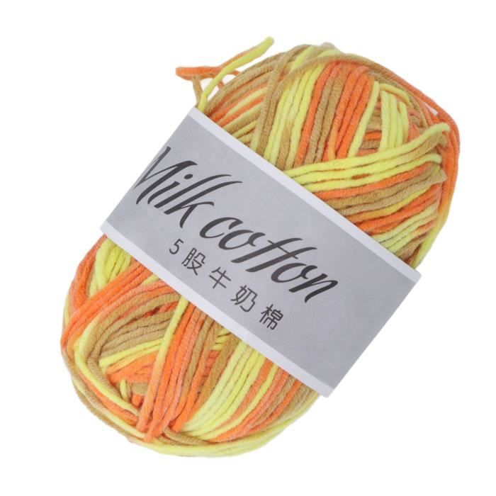 Fil à Crochet - SONEW - 5 Brins - Coton Doux - Respirant - Non Toxique ...