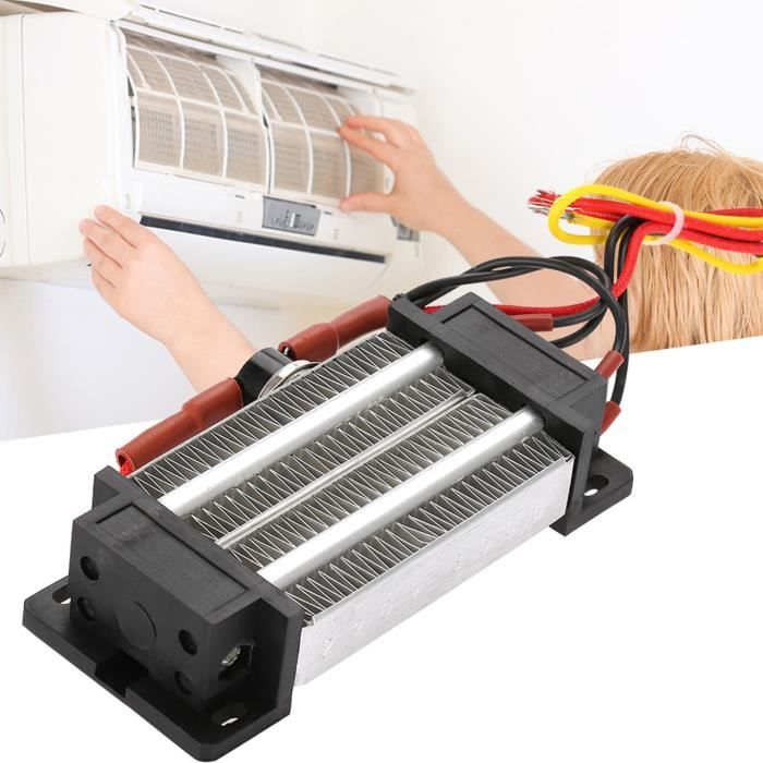 TMISHION Réchauffeur d'air en céramique 300W 220V Élément Chauffant d'air en Céramique Isolé ...