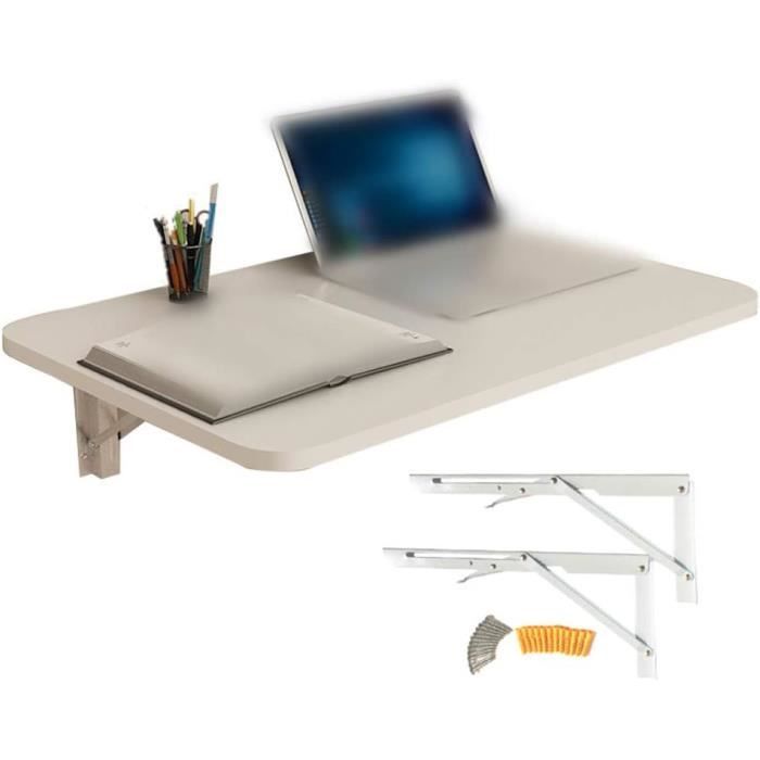 Blanc Table Pliante Murale Rabattable,Murale Rabattable Cuisine,Table ...