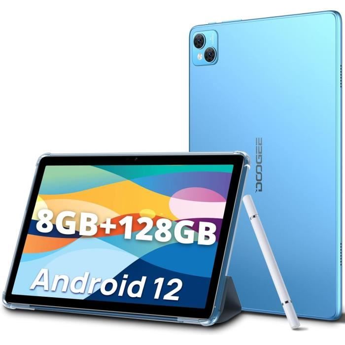 Tablette Tactile 10.1 Pouces, T10 Android 12 Octa-Core 15Go+128Go(Tf ...