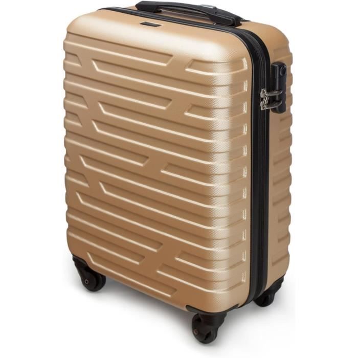 Valise De Voyage Bagage À Main Valise Cabine Valise Rigide En Abs Avec ...
