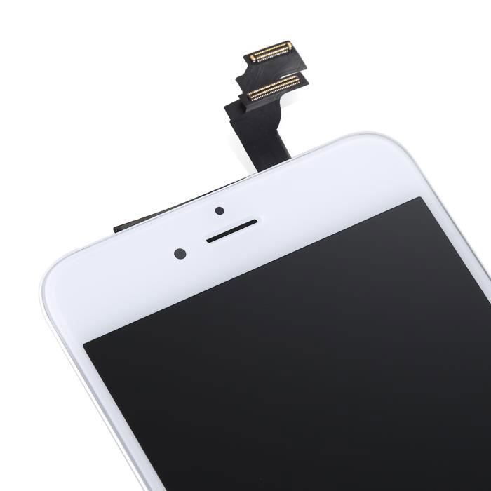 Écran LCD Complet - iPhone - 6 Plus - Blanc - 5,5 pouces - Réparation ...