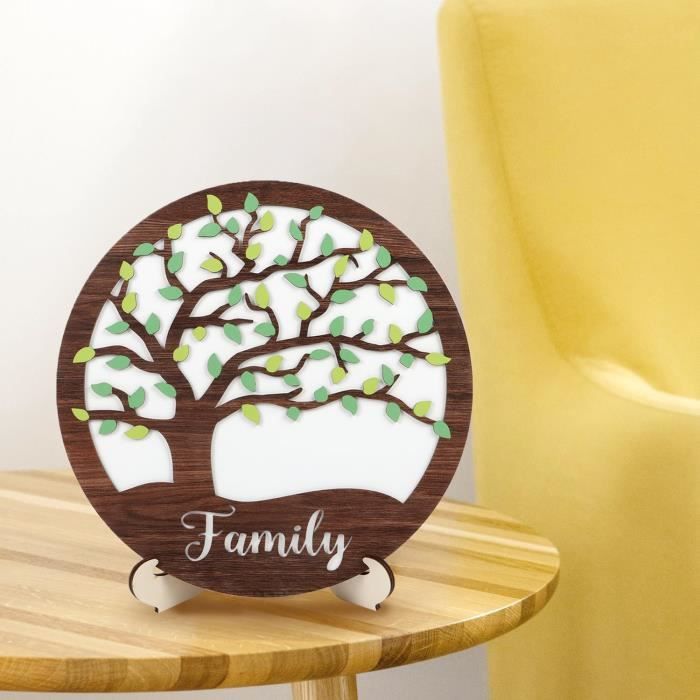 Famille Décorations,Plaque Bois Personnalisé Nom De Famille,Maison ...