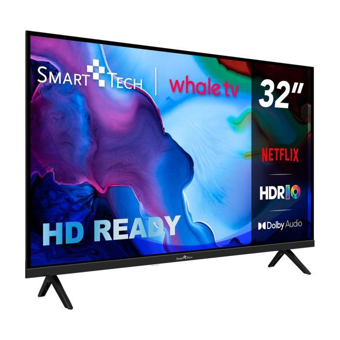 Smart Tech TV LED HD 32' (80 cm) Smart TV Whale OS-32HH01K- Molotov ...
