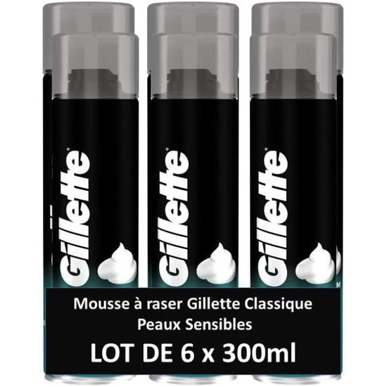 Mousse De Rasage - Classique À Raser Homme Spécial Peaux Sensibles ...