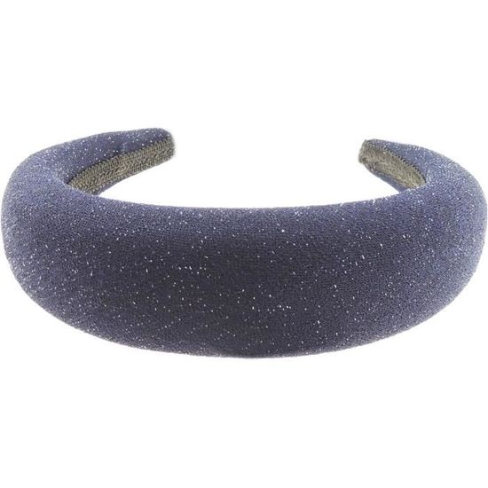 Serre-Tête Large Et Épais À Paillettes Pour Femme (Bleu Marine)[n5828 ...