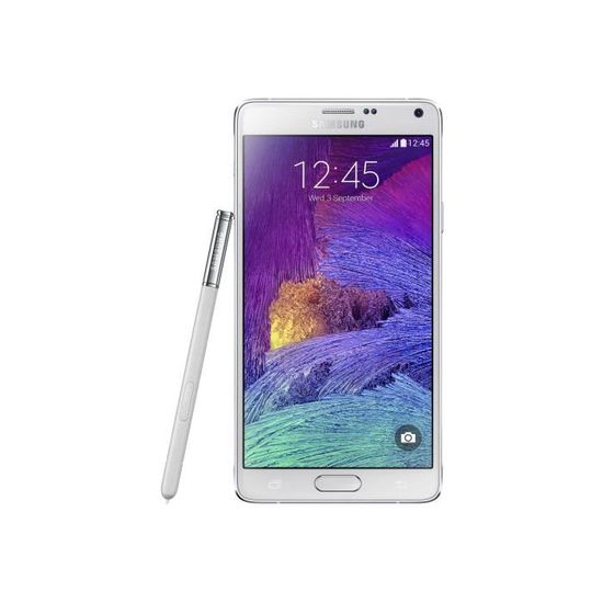 Samsung Galaxy Note 4 SM-N910F smartphone 4G LTE 32 Go microSDXC slot ...
