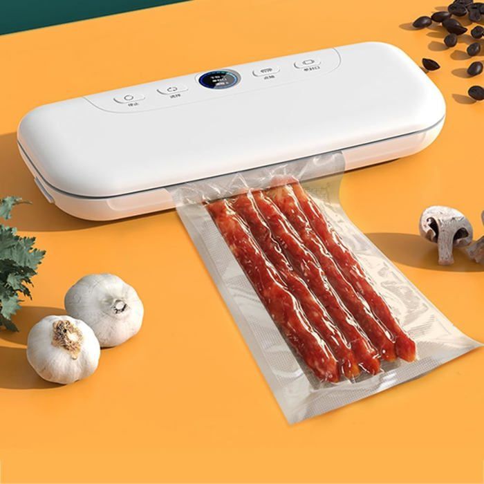 Machine à emballer sous vide avec bouton multifonction, avec 10 sacs ...