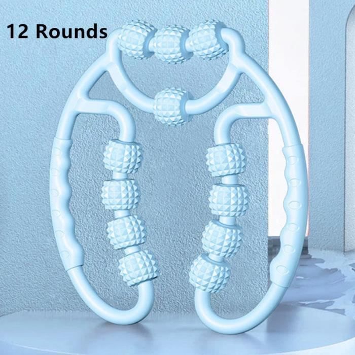 12 Rounds Blue - Rouleau De Massage Anti-cellulite Pour Les Jambes ...