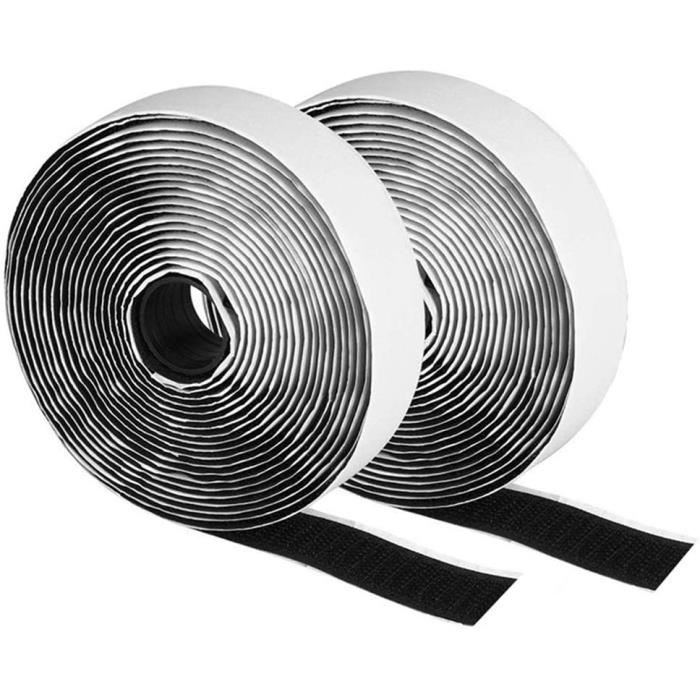 Scratch Autocollant Velcro Adhésif Collant Bande Velcro 25m-82ft ...