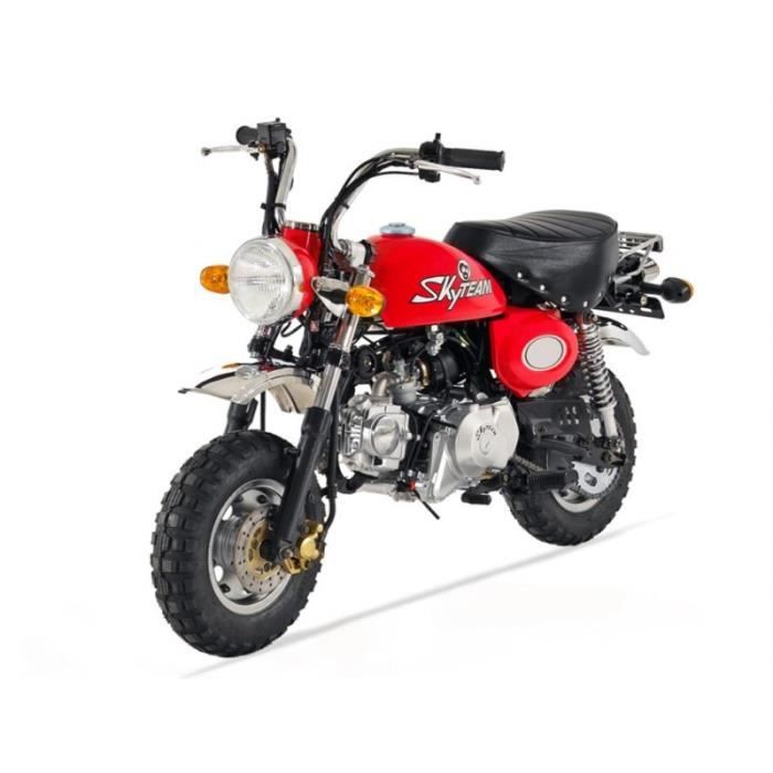 Moto Monkey 50cc - Rouge - sans montage et mise en route - Cdiscount Auto