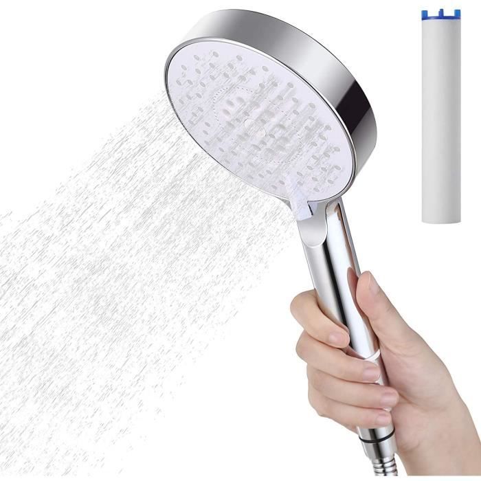 Bonade Pomme De Douche 3 Types De Jets Avec Filtre à Eau Économe En