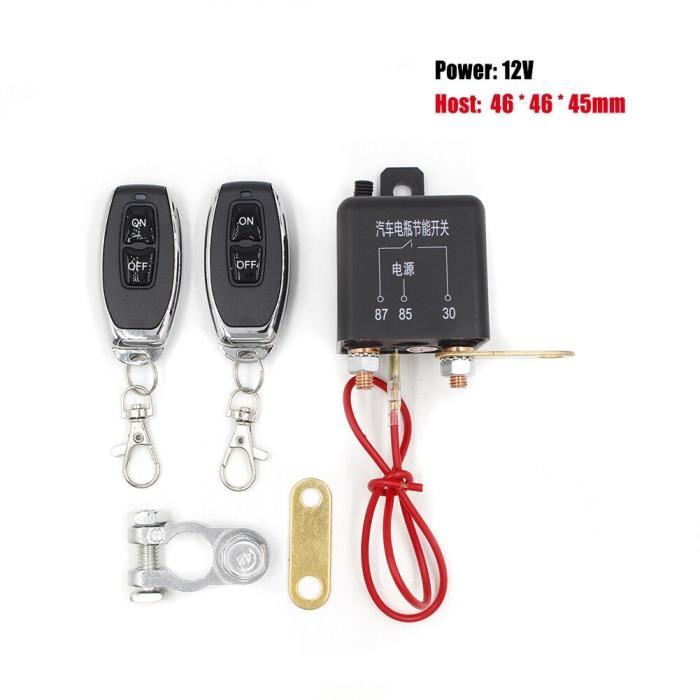 Fusibles,Interrupteur de télécommande,protection de batterie ...