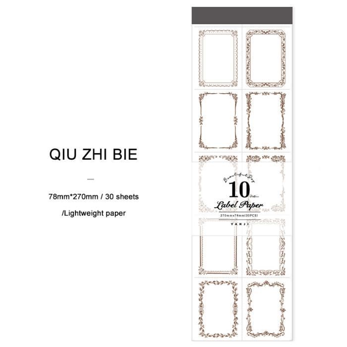 Bordures De Papier Simples Französische Vintage Strickanleitung