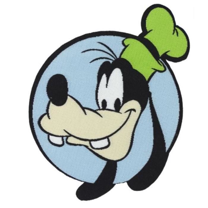 Patch Thermocollant - DISNEY - Dingo - 7 x 8 cm - Facile à appliquer ...