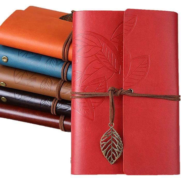 Journal De Voyage En Relief Similicuir Vintage Intimate Diary Carnet À ...