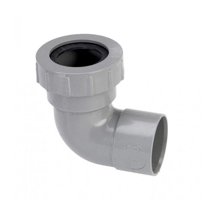 Coude à joint et à coller PVC 87°30 FF - Cdiscount Bricolage