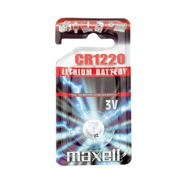 CR1220 - pile Bouton Lithium MAXELL - Type 3V - Blister de 1 - Cdiscount Jeux - Jouets