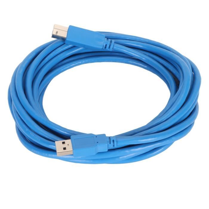 Câble USB 3.0 - MOTHINESSTO - Modèle mâle à mâle - Longueur 5 mètres ...