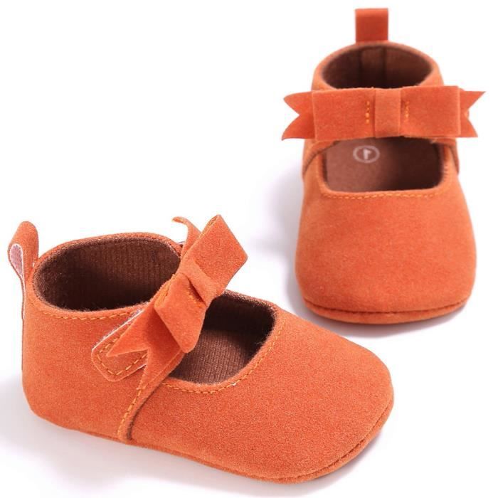 Chaussures de berceau pour toute-petite fille fleur nouveau-né semelle ...